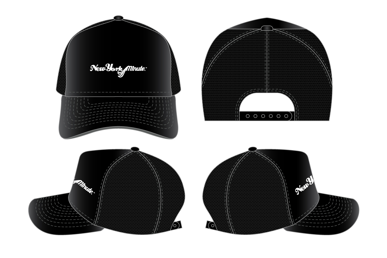 New York Minute Trucker Cap X8 Sports Pty Ltd New York Minute Trucker Cap X8 Sports Pty Ltd