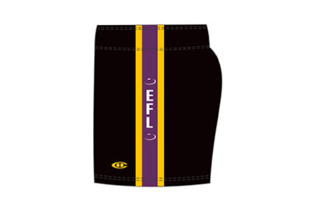 Norwood FC - EFNL Black Shorts - X8 Sports Pty Ltd