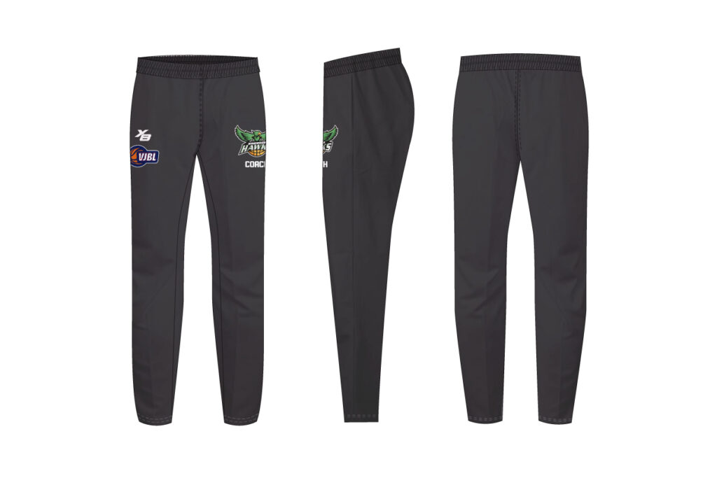 23 VJBL Ringwood Hawks - Coaches Track Pants - X8 Sports Pty Ltd