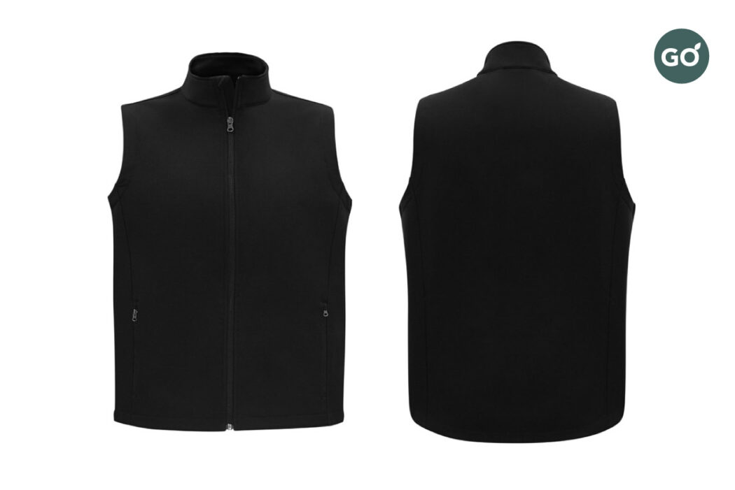 Go Grocer – Mens Shell Vest Black - X8 Sports Pty Ltd